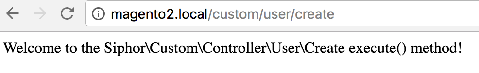 Creating a Magento 2 Controller - Siphor