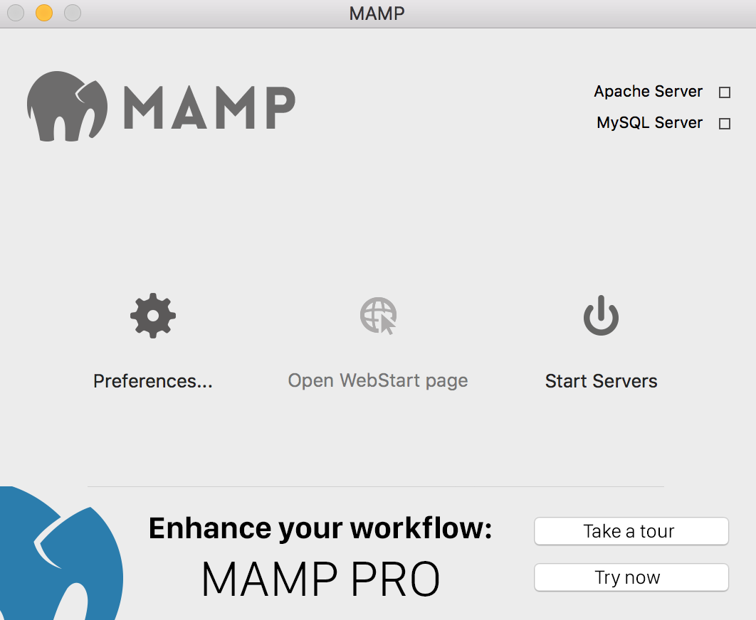 Website Setup with MAMP 4 - Siphor