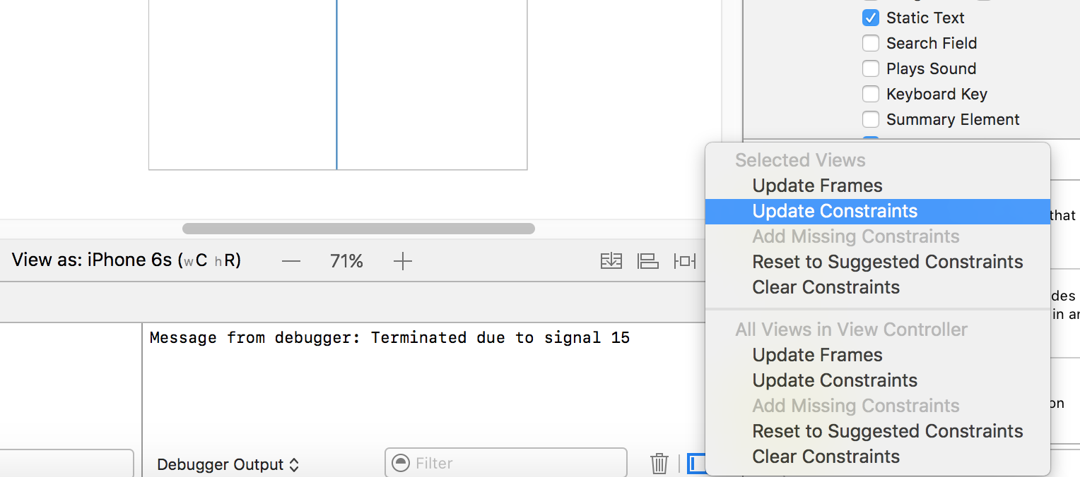 Using Autolayout in Xcode - Siphor