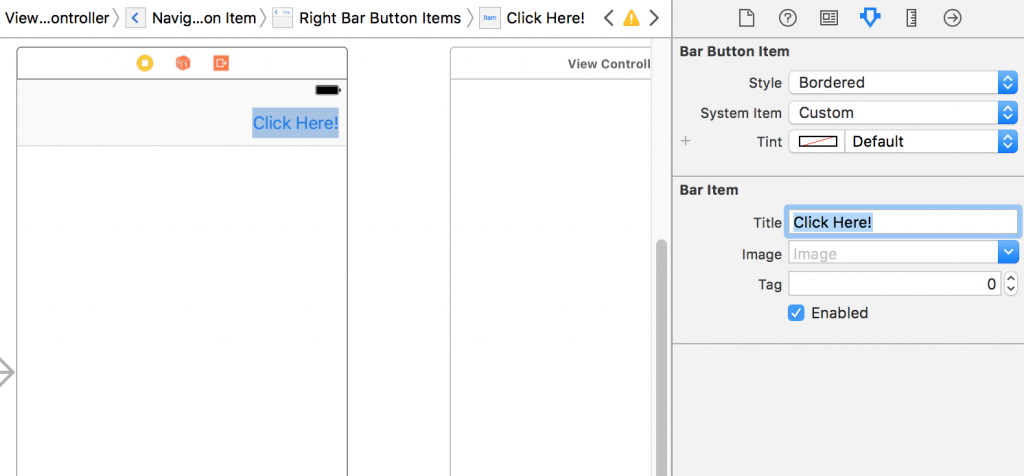 Add a Navigation Controller in Xcode - Siphor