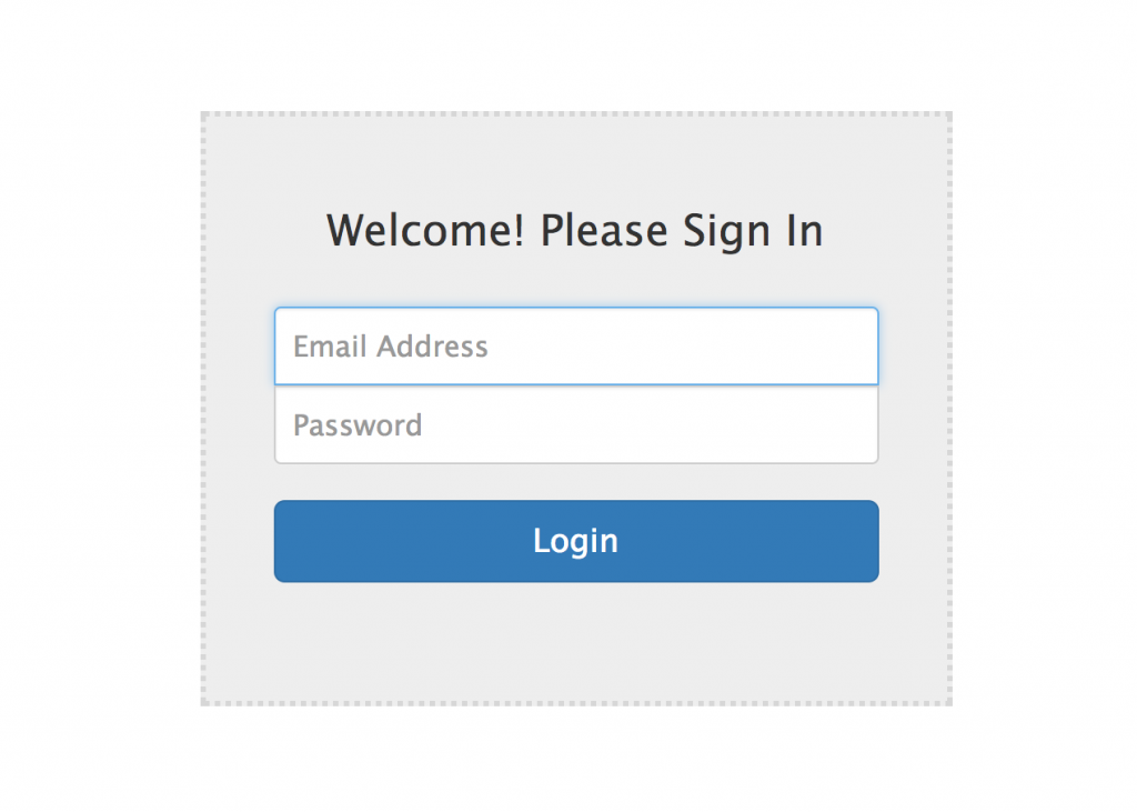 Express.js Login Page Example - Siphor