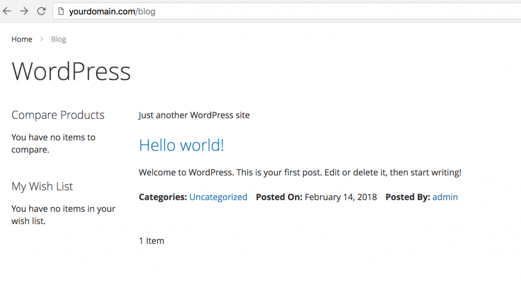 Integrating WordPress with Magento 2 - Siphor