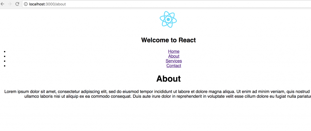 Using React Router v4 - Siphor